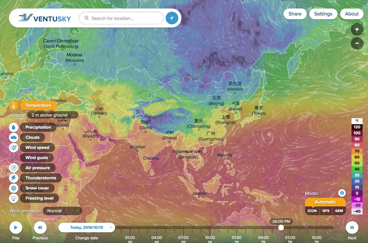 Ventusky Alternatives: Top 10 Weather Forecast Tools & Similar Apps ...