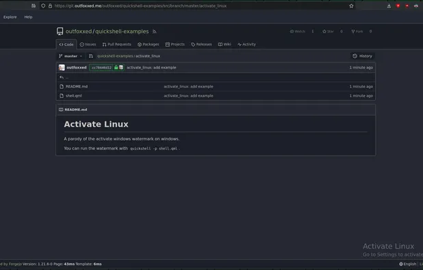 Quickshell: Toolkit for building status bars, widgets, lockscreens, and other desktop ...