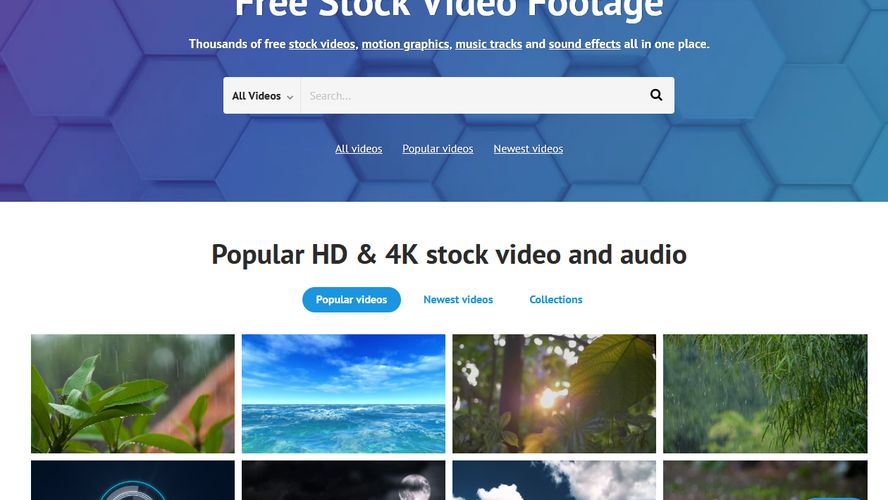 Videvo: Free stock footage and motion graphics, many clips are CC ...