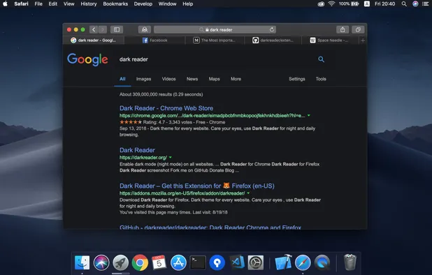 Dark Reader: Reduce eye strain in your browser with this extension that ...