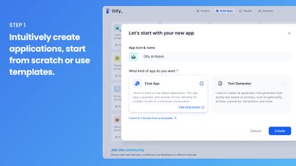 Dify - LLMOps Platform: One API for plugins and datasets, one interface for prompt engineering ...
