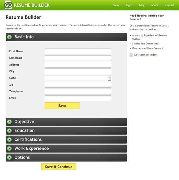 Go Resume Builder Alternatives and Similar Sites / Apps | AlternativeTo