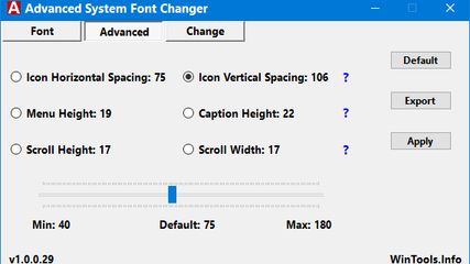 Advanced System Font Changer: Change system fonts, including typeface ...