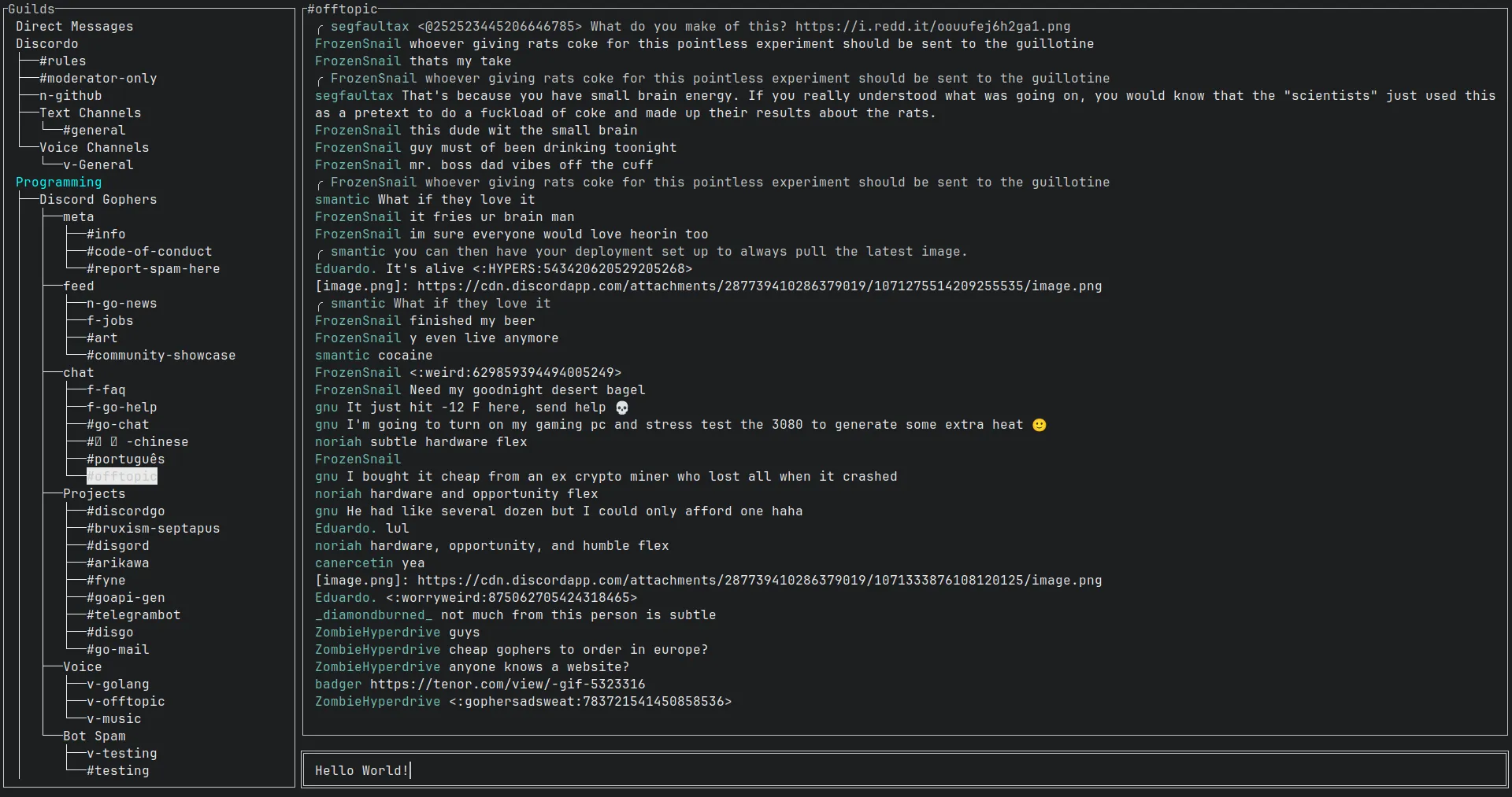 Discordo: Lightweight, feature-rich Discord terminal client | AlternativeTo