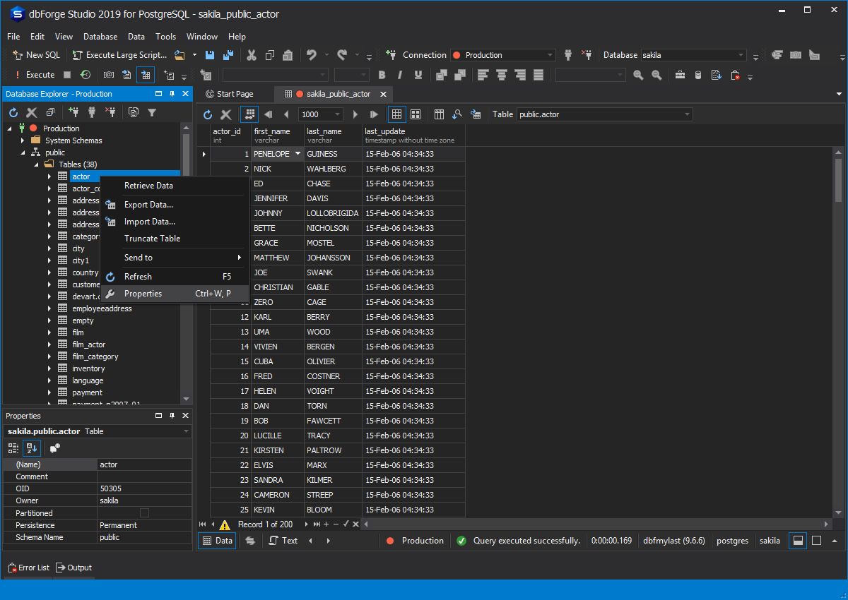 dbForge Studio for PostgreSQL: App Reviews, Features, Pricing & Download | AlternativeTo