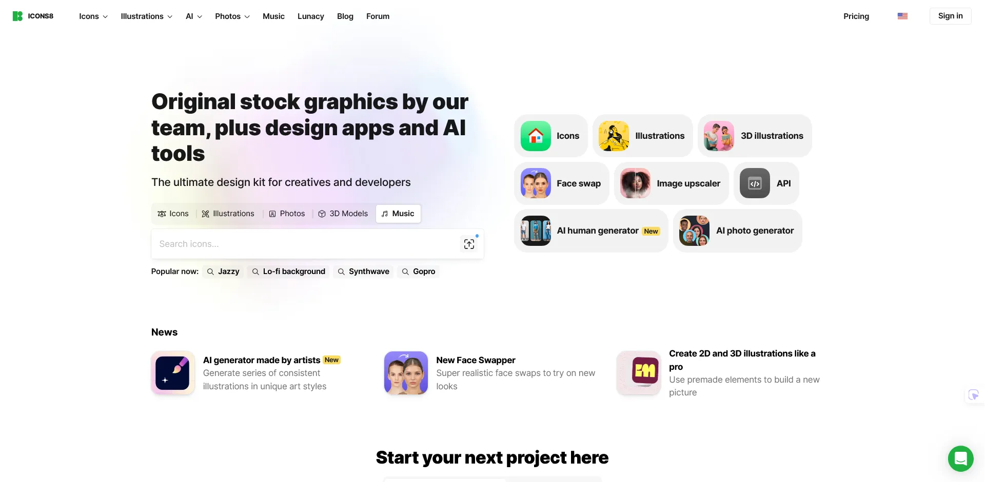 Great Icons8 Alternatives: Top Icon Libraries in 2025 | AlternativeTo