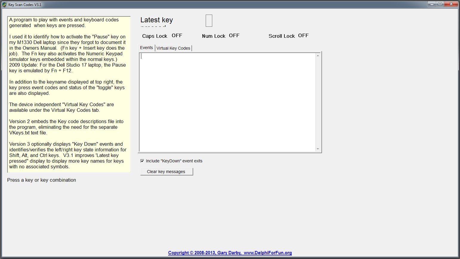 Keyboard Codes Display Alternatives and Similar Software | AlternativeTo