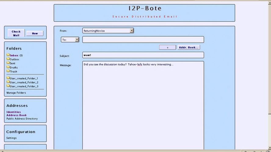 I2P: The I2P network provides strong privacy protections for ...