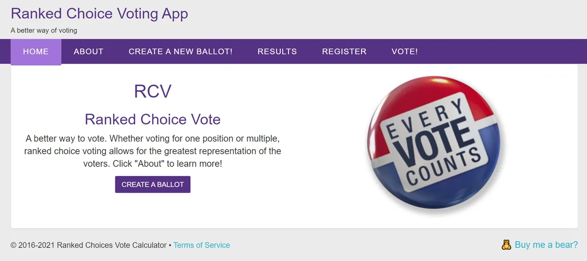 Ranked Choices Voting App Alternatives and Similar Sites & Apps ...