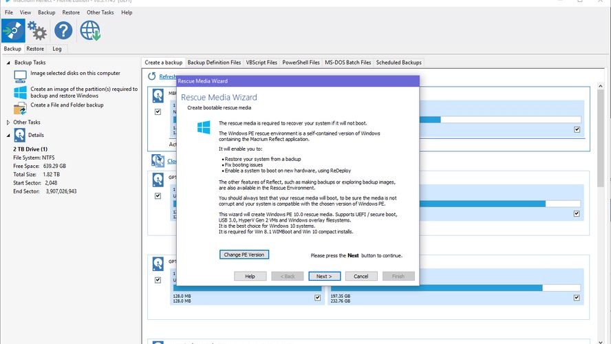 Macrium Reflect: Backup, disk imaging and cloning solution for personal ...