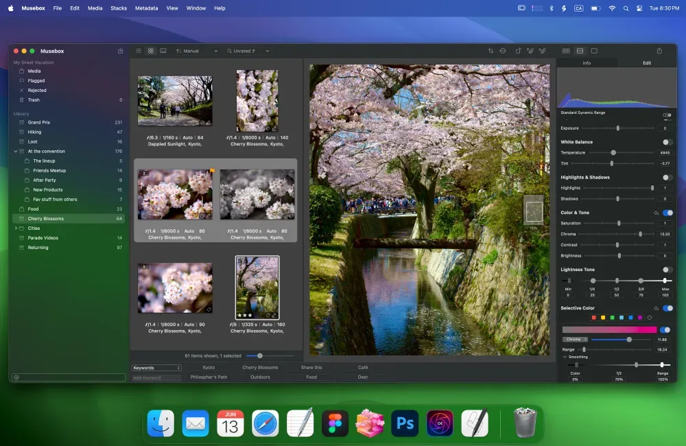 Musebox: Organize, edit, and share your photography and digital media ...