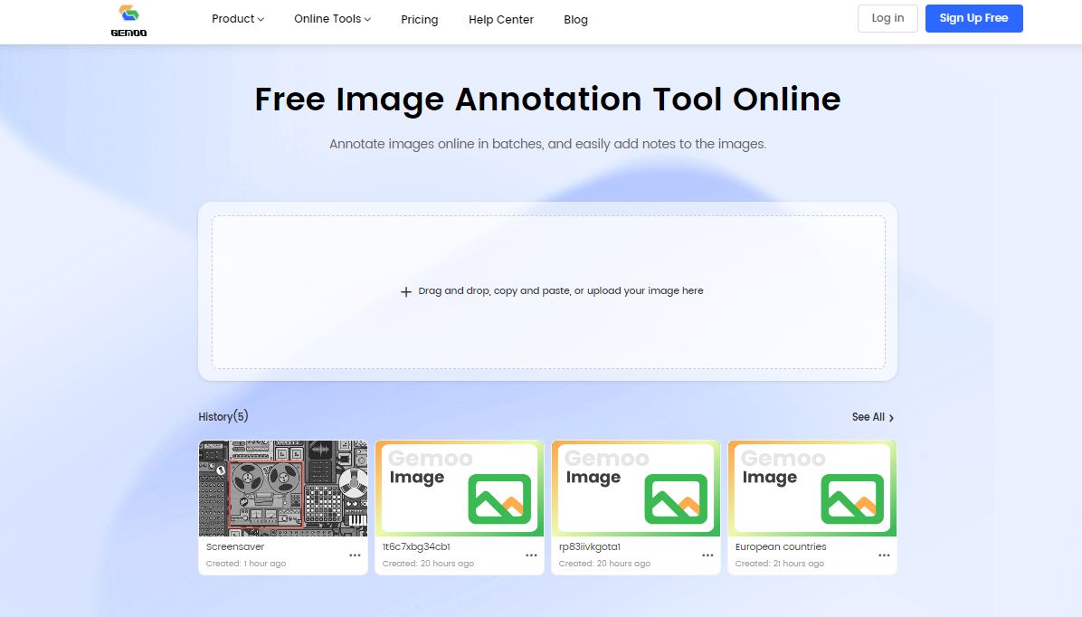 Gemoo Online Image Annotation Tool Alternatives: Top 6 Image Editors ...
