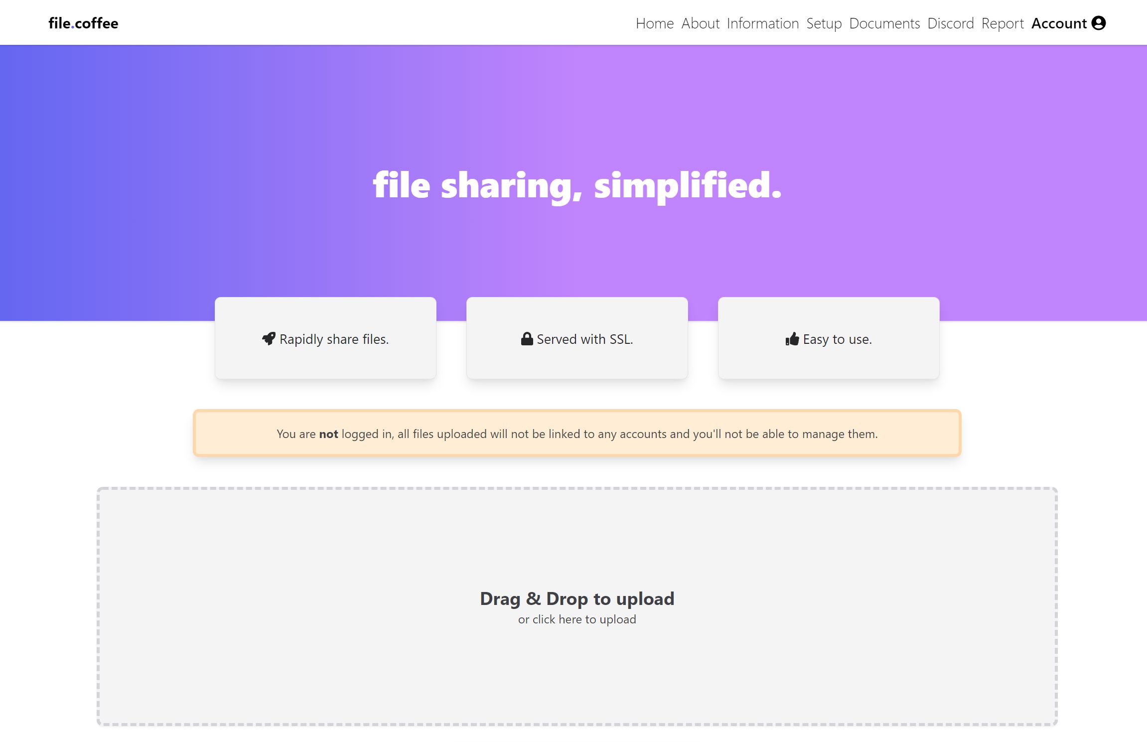 file.coffee Alternatives and Similar Apps & Services | AlternativeTo