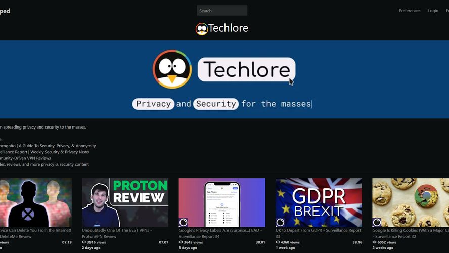 Piped: Online alternative frontend to YouTube that doesn't connect to ...
