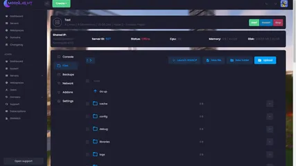 Moonlight Panel: The next generation hosting panel | AlternativeTo