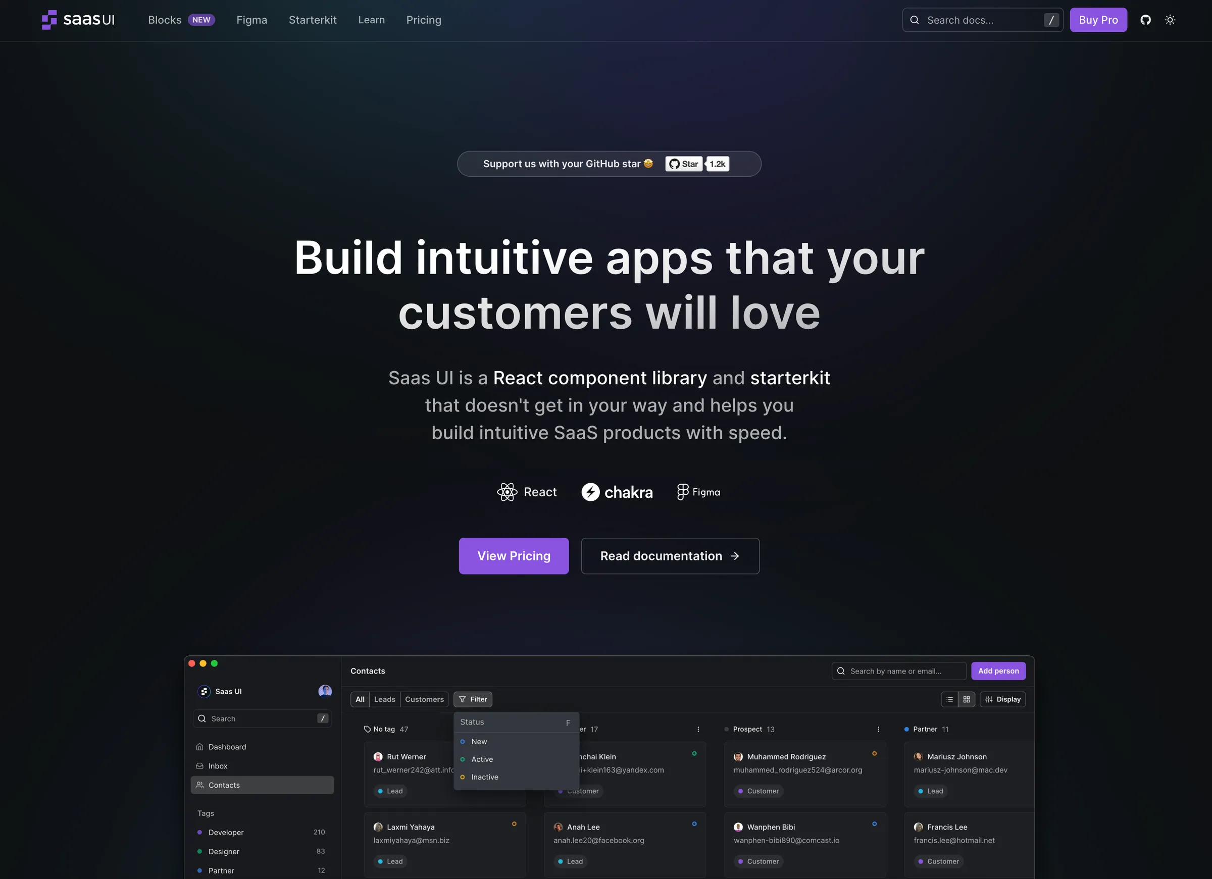 SAAS UI Alternatives and Similar Sites & Apps | AlternativeTo