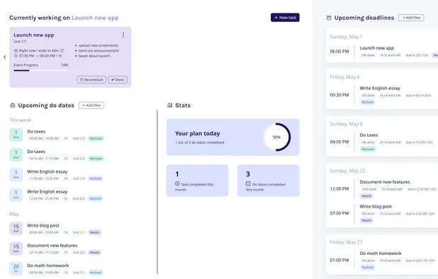Timeliness: With Timeliness you plan your tasks inside your | AlternativeTo