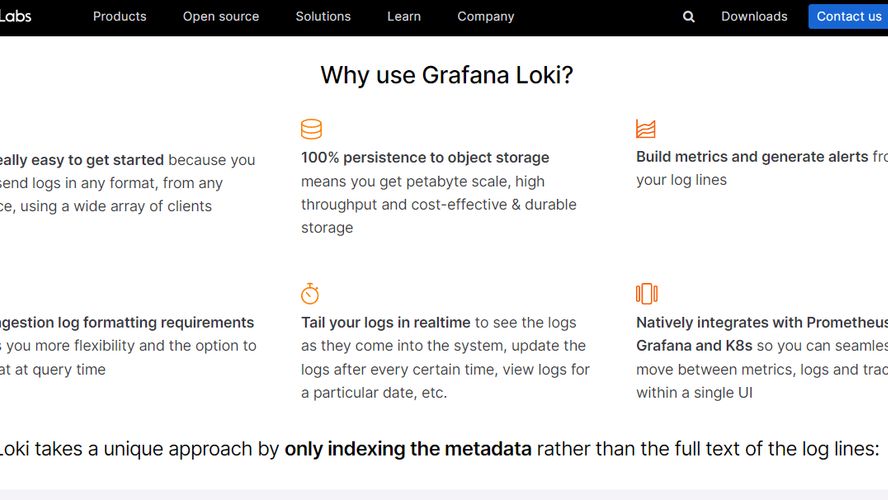 Grafana Loki: Horizontally-scalable, highly-available, multi-tenant log ...