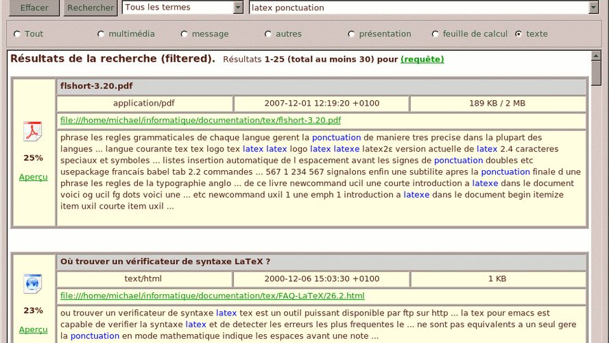 Recoll: This package is a personal full text search | AlternativeTo
