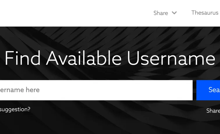Instant Username Search Alternatives and Similar Sites & Apps ...