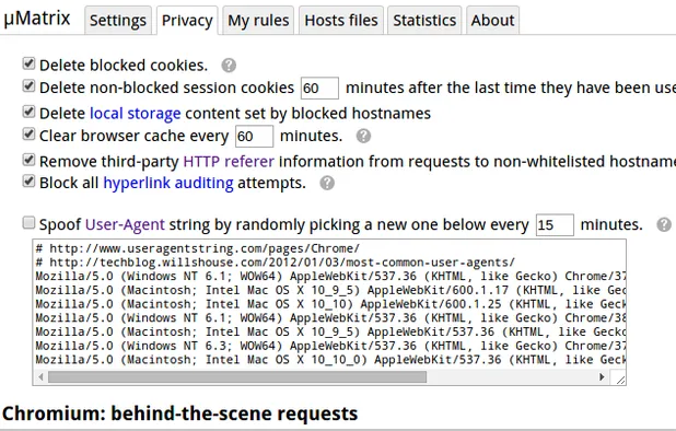 uMatrix: Point & click to forbid/allow any class of | AlternativeTo