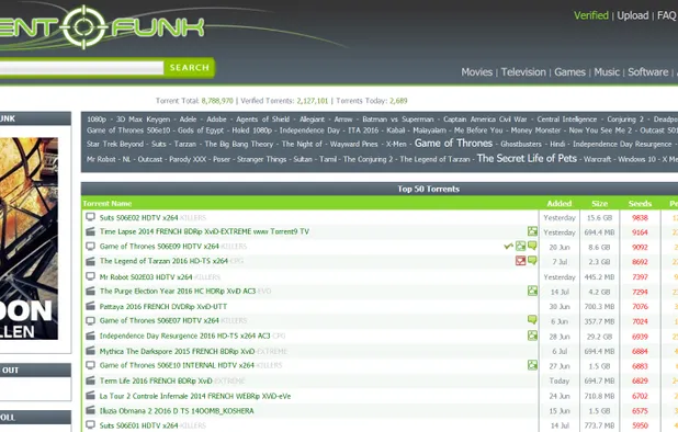 TorrentFunk: Fast BitTorrent search engine | AlternativeTo