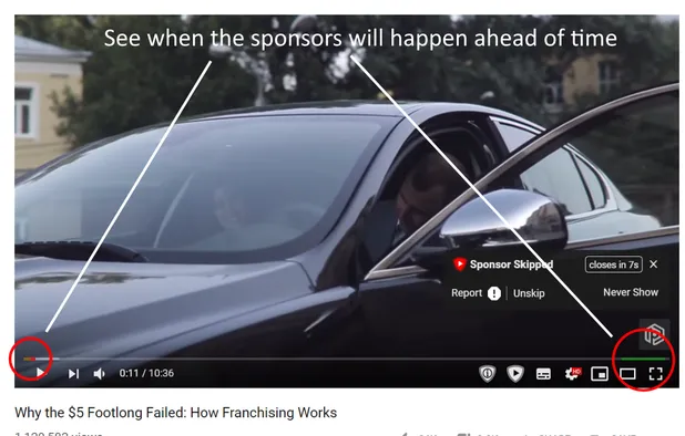 SponsorBlock: Browser extension and API for skip sponsored scenes in ...