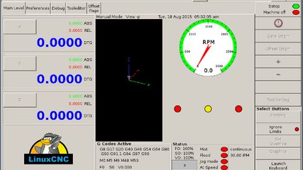 LinuxCNC: Controls CNC machines. It can drive milling machines, lathes ...