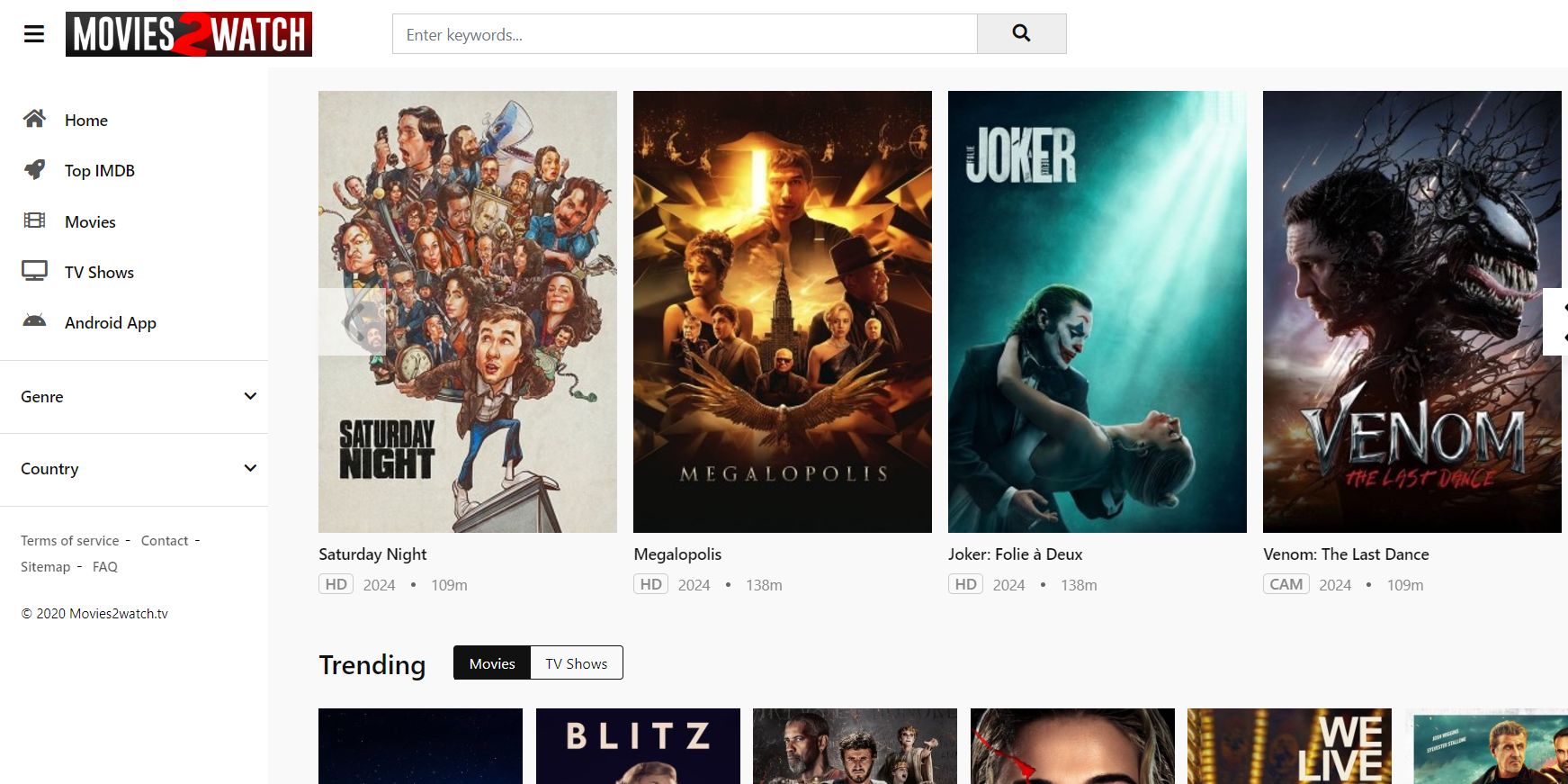 Movies2watch: Is your free movies website to watch series and film ...