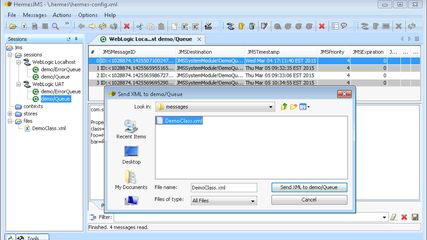 Hermes JMS: Hermes provides a Swing GUI to access JMS queues and topics for common tasks ...