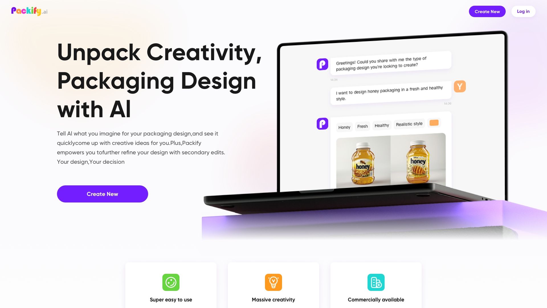 Packify.ai: Unpack creativity, packaging design with AI | AlternativeTo