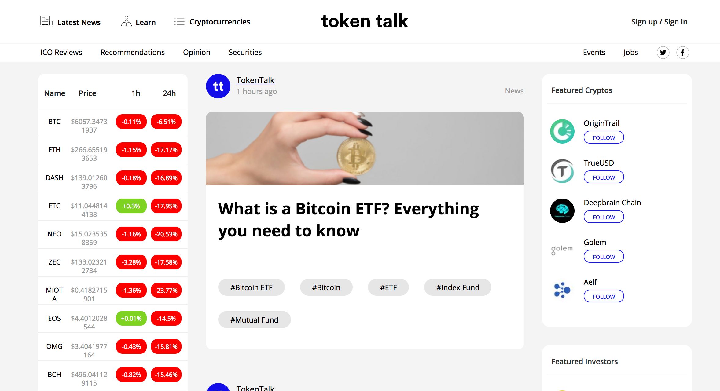 Token Talk Alternatives and Similar Sites & Apps | AlternativeTo