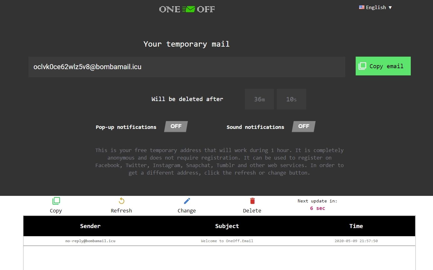 One-Off.email Alternatives: Top 12 Disposable Email Services ...