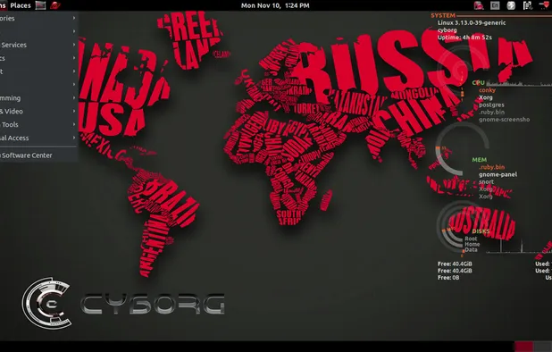 Cyborg Linux: The most advanced, powerful and yet beautiful | AlternativeTo