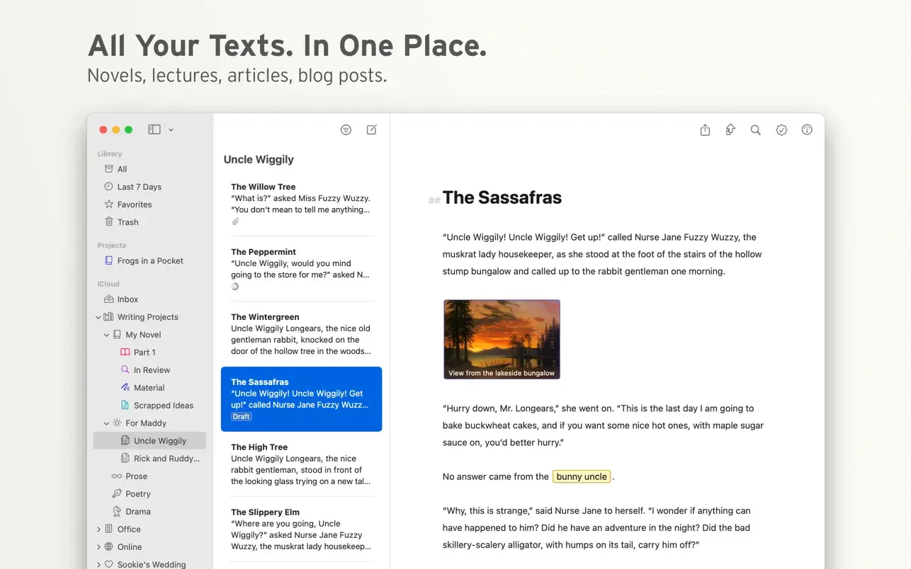 Ulysses: The Ultimate Writing App for Mac, iPad and iPhone | AlternativeTo