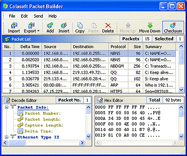 Colasoft Packet Builder Alternatives and Similar Software | AlternativeTo
