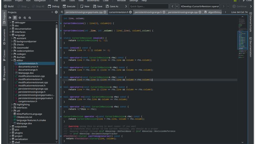 KDevelop: A cross-platform IDE for C, C++, Python, QML/JavaScript and PHP | AlternativeTo