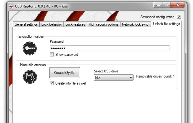 USB Raptor: Lock and unlock your computer using USB flash | AlternativeTo