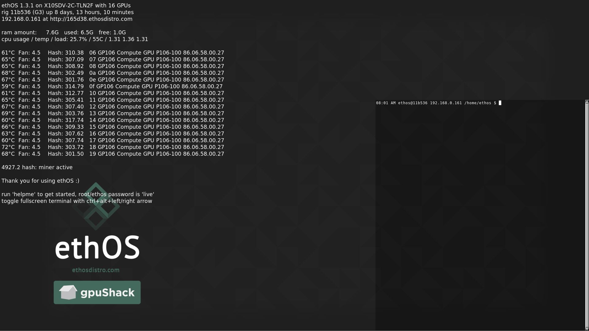 ethOS: 64-bit linux OS that mines Ethereum, Zcash, Monero, and other ...