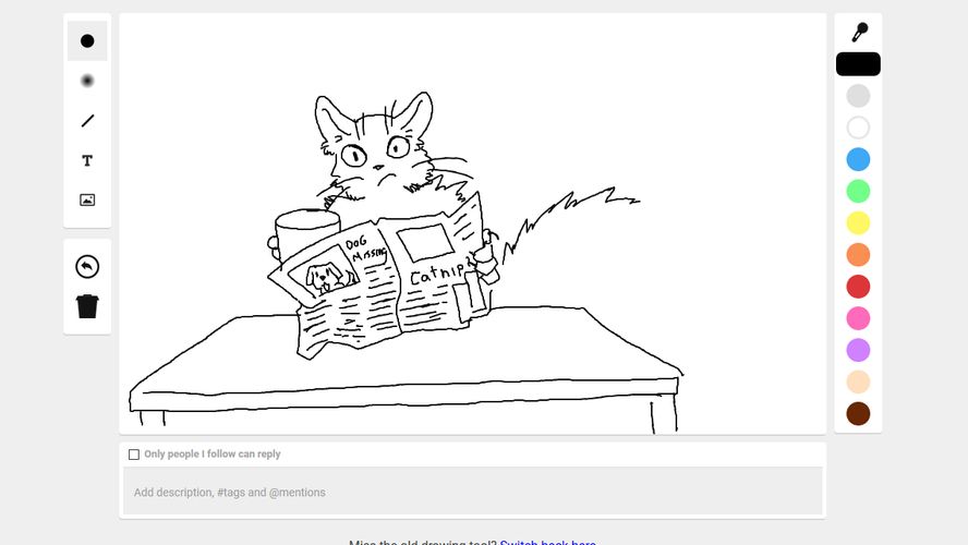 Drooodle: Make your own drawings or add to the drawings of others ...