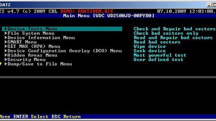 HDAT2: Is program for test or diagnostics of ATA/ATAPI/SATA, SSD and ...