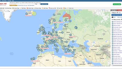 Pinmaps.net: Online map creator that offers an easy way to save map ...