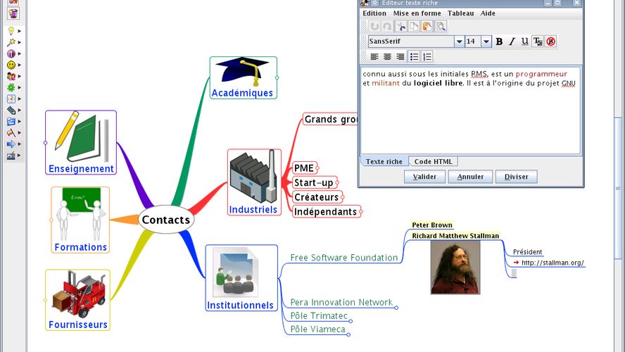 Freeplane: Extensible, multi-platform mind mapping creation, analysis ...