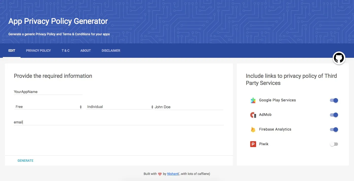 App Privacy Policy Generator Alternatives and Similar Sites & Apps ...