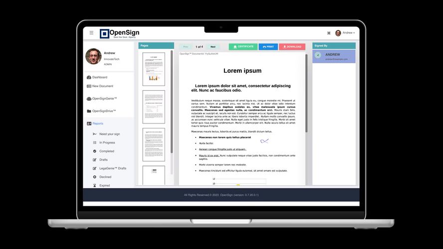 OpenSign: Your ultimate open source PDF e-signature solution | AlternativeTo