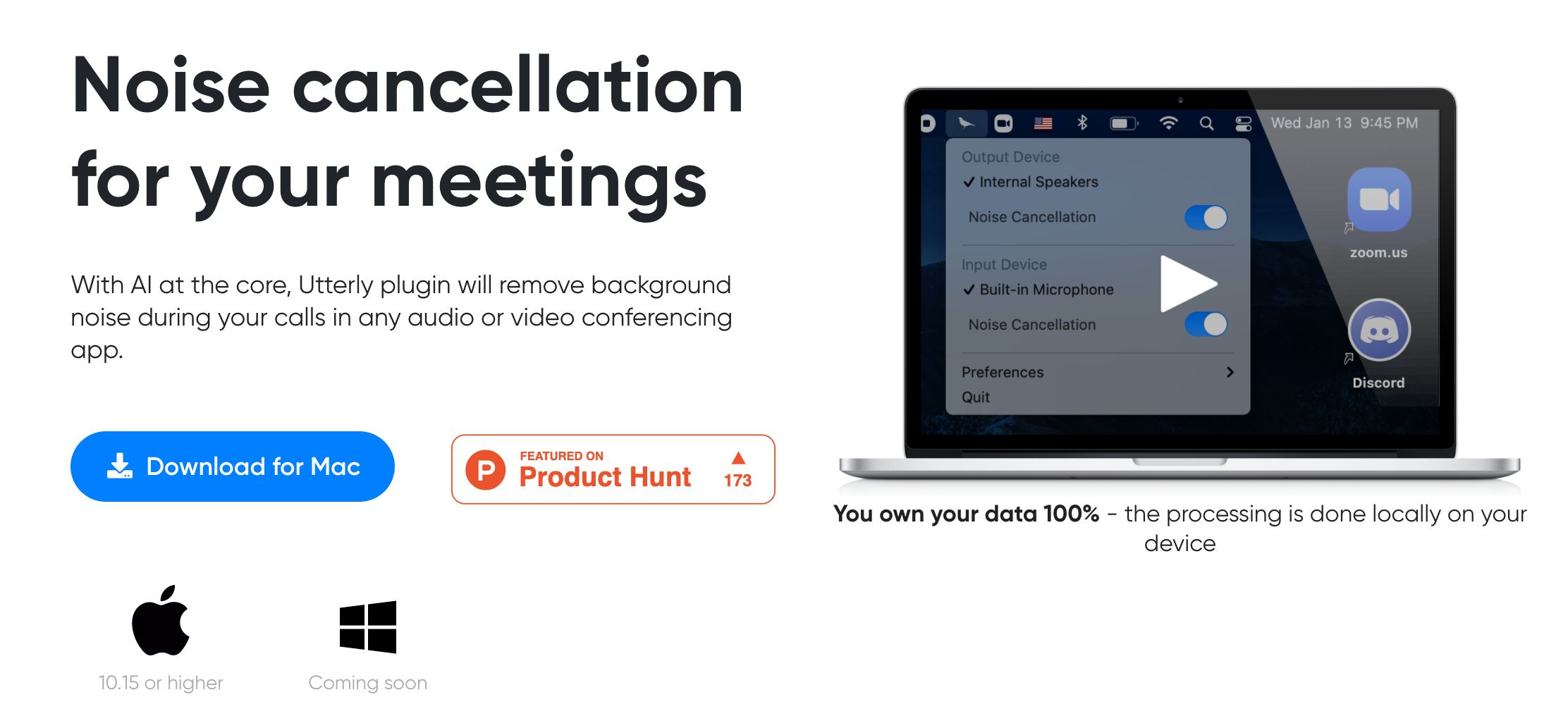 Utterly: Remove background noise in your online meetings and online ...