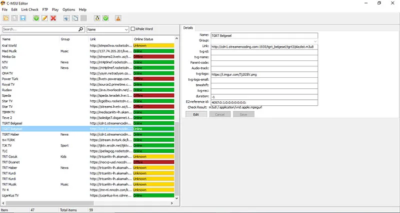 C-M3U Editor: Tool for editing your IPTV playlists | AlternativeTo