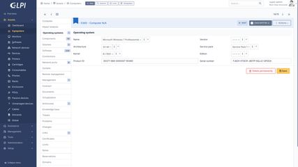 GLPI: IT Service Management software based on open source technologies ...