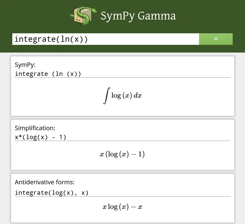 SymPy Gamma Alternatives: Top 12 Calculators & Similar Websites ...