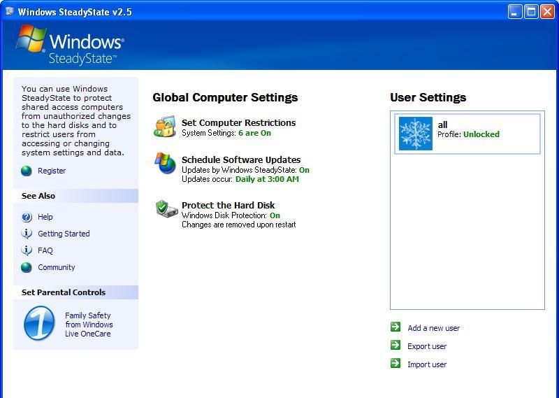 Windows SteadyState Alternatives and Similar Software | AlternativeTo